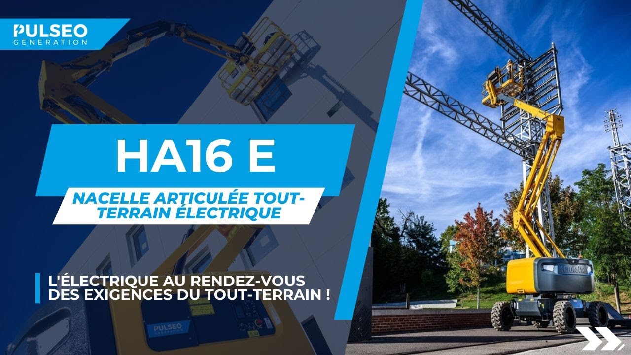 HA16 E & HA16 E PRO - L’électrique au rendez-vous des exigences du tout ...