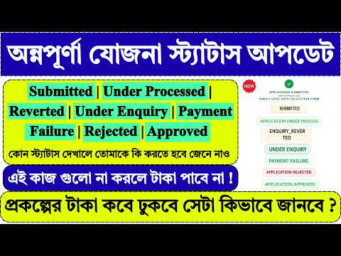 Annapurna Yojana New Status Update | annapurna bhandar status | annapurna yojana status check |
