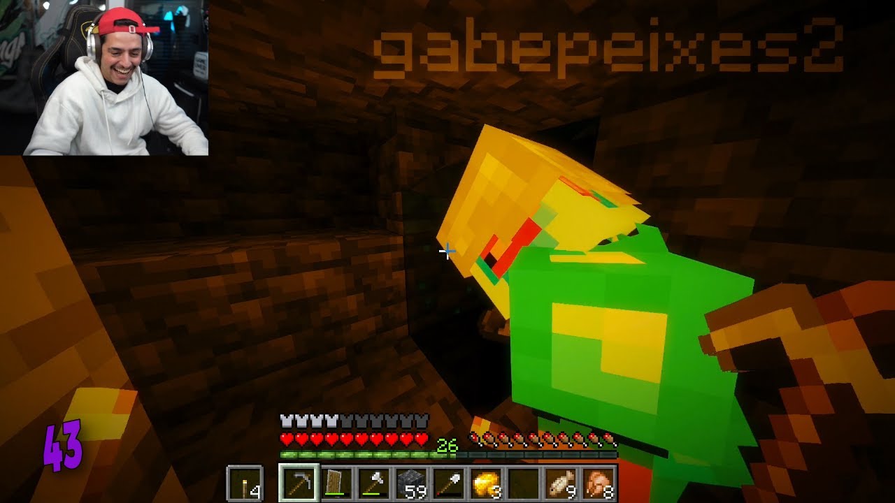 CORINGA JOGANDO minecraft ! ep 43 - YouTube