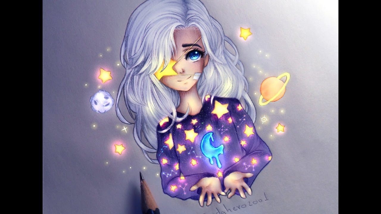 [Speedpaint] Star -Clivenzu oc- (Traditional + digital) - YouTube