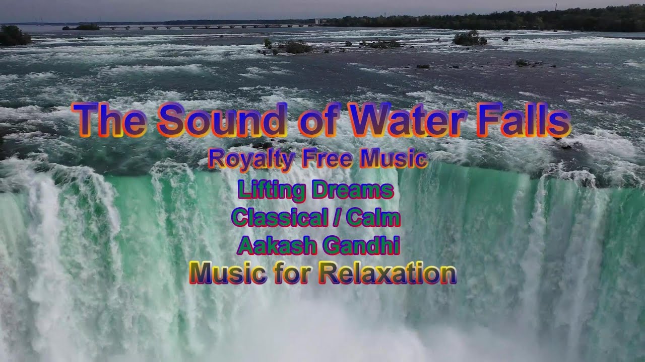 The Sound of Water Falls_Music for Relaxation - YouTube