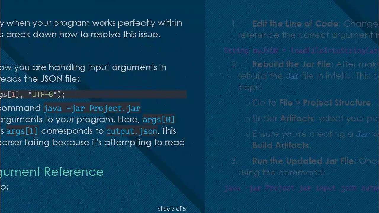 How to Successfully Build a Jar File in IntelliJ for Your Java Program ...