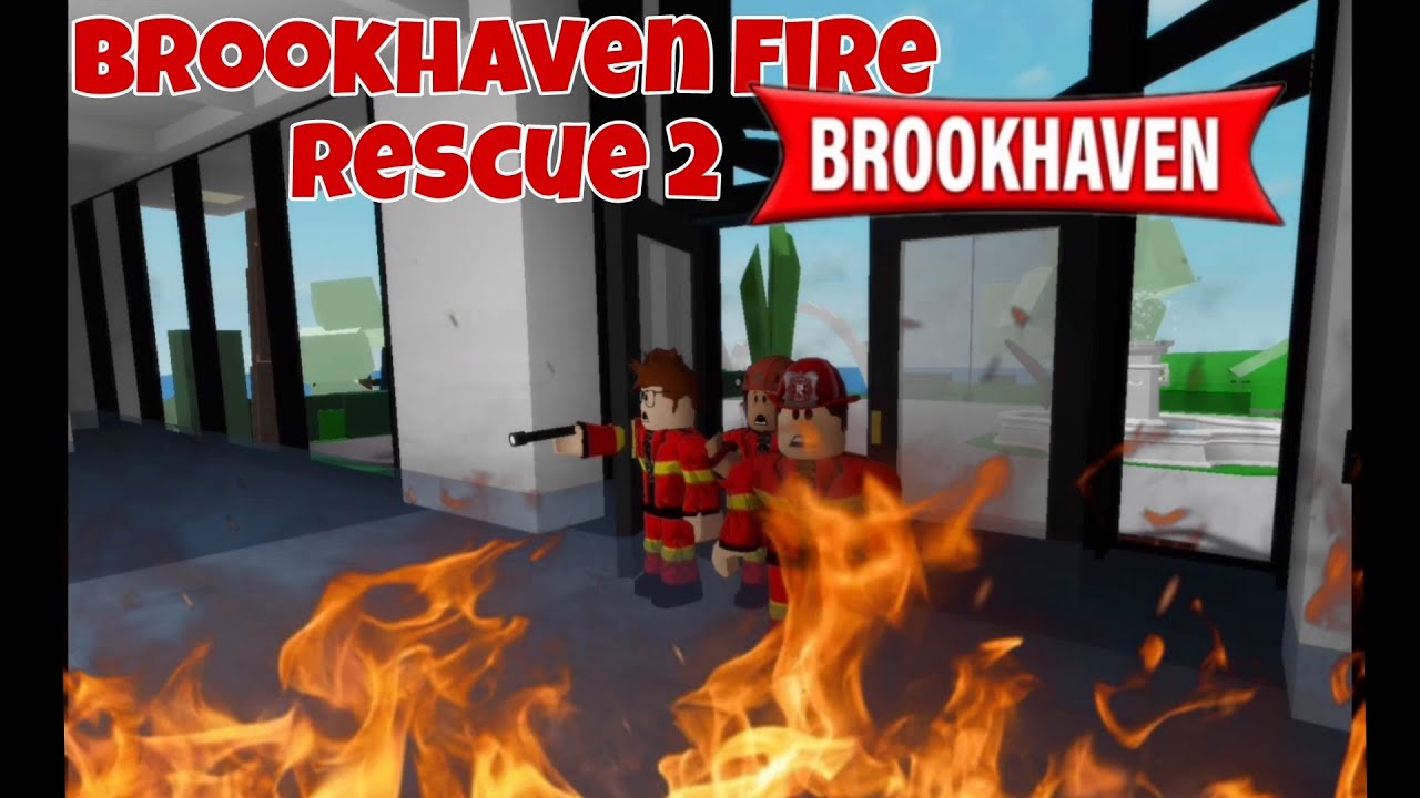 BROOKHAVEN FIRE RESCUE 2 (A brookhaven mini movie) - YouTube