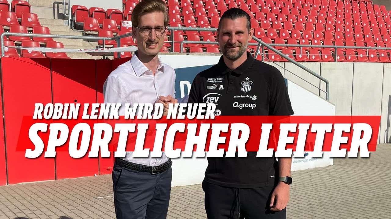 FSV TV | Robin Lenk wird neuer sportlicher Leiter des FSV Zwickau - YouTube