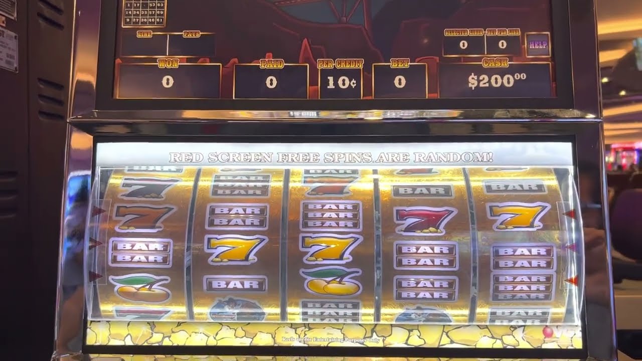 Crazy bill .10 cents up to $18 max bet. - YouTube