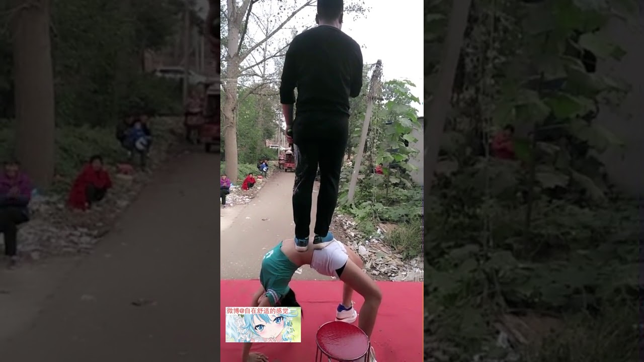 下腰踩肚子 step on belly trample - YouTube
