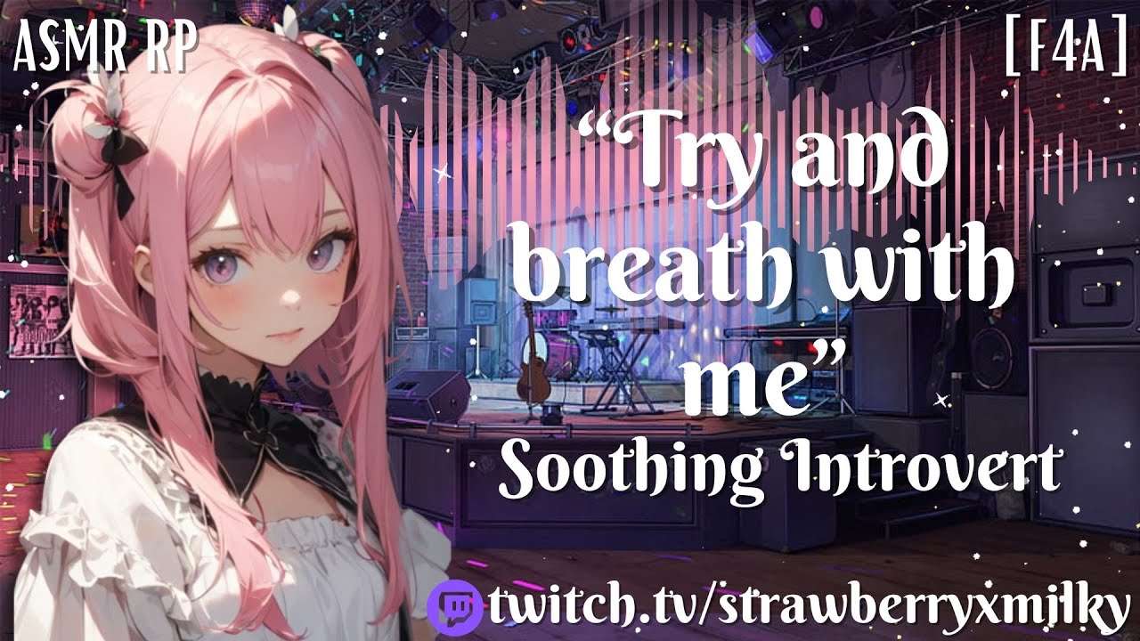 ASMR RP | Reserved introvert at a party tries to calm you down from a ...