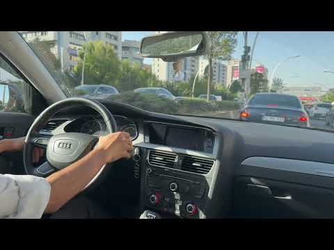 ARABA SÜRÜŞÜ AUDİ A4 QUATTRO 2.0 TDI / POV TEST / OTOYOL SÜRÜŞÜ #asmr
