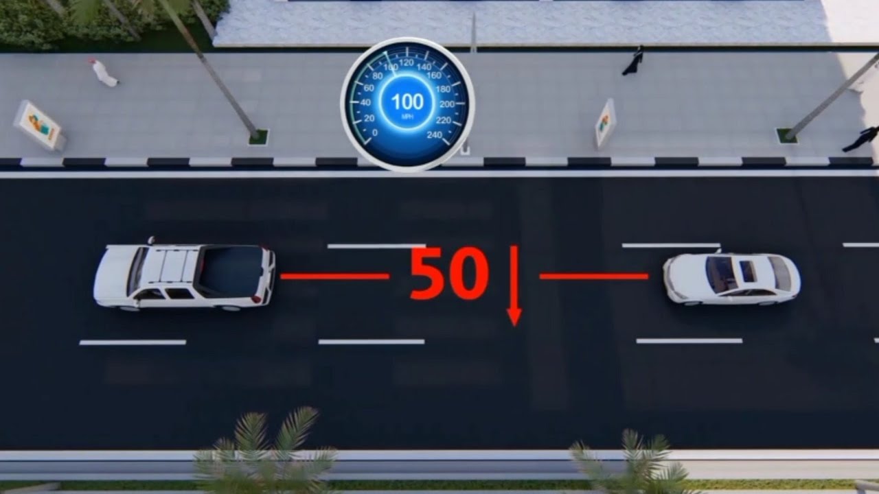 Safe Car Distance When Driving|Road Lanes Explained - YouTube