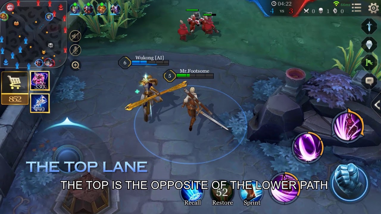 Garena AOV: Beginner's Guide EP3 - Choosing A Suitable Lane - YouTube