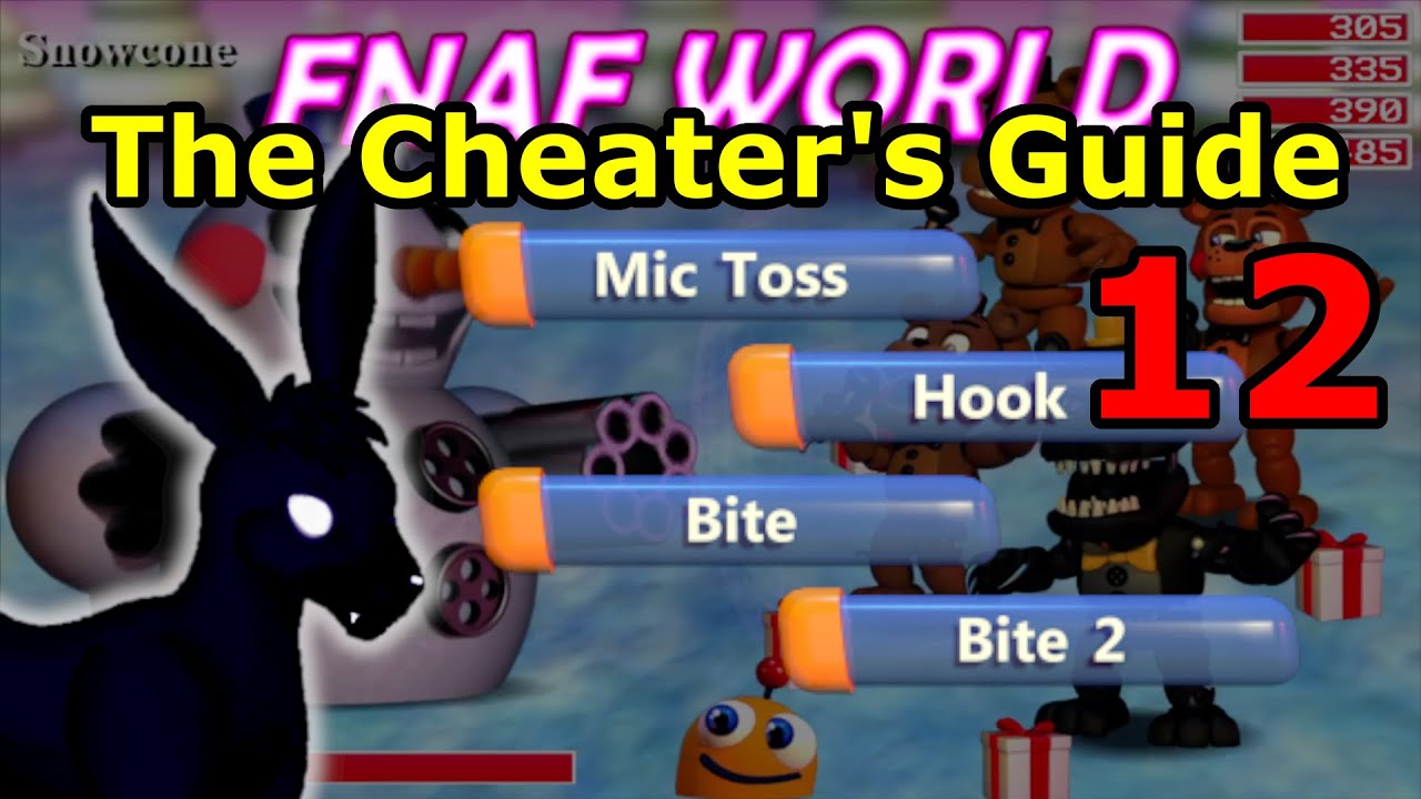 The Cheater's Guide to FNaF World: Orange Attacks - YouTube