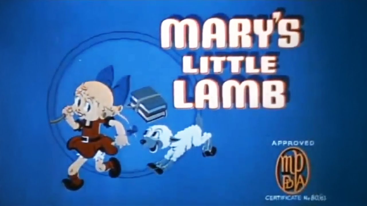 Ub Werks' Mary's Little Lamb (1935) | ComiColor Cartoons | Classic ...