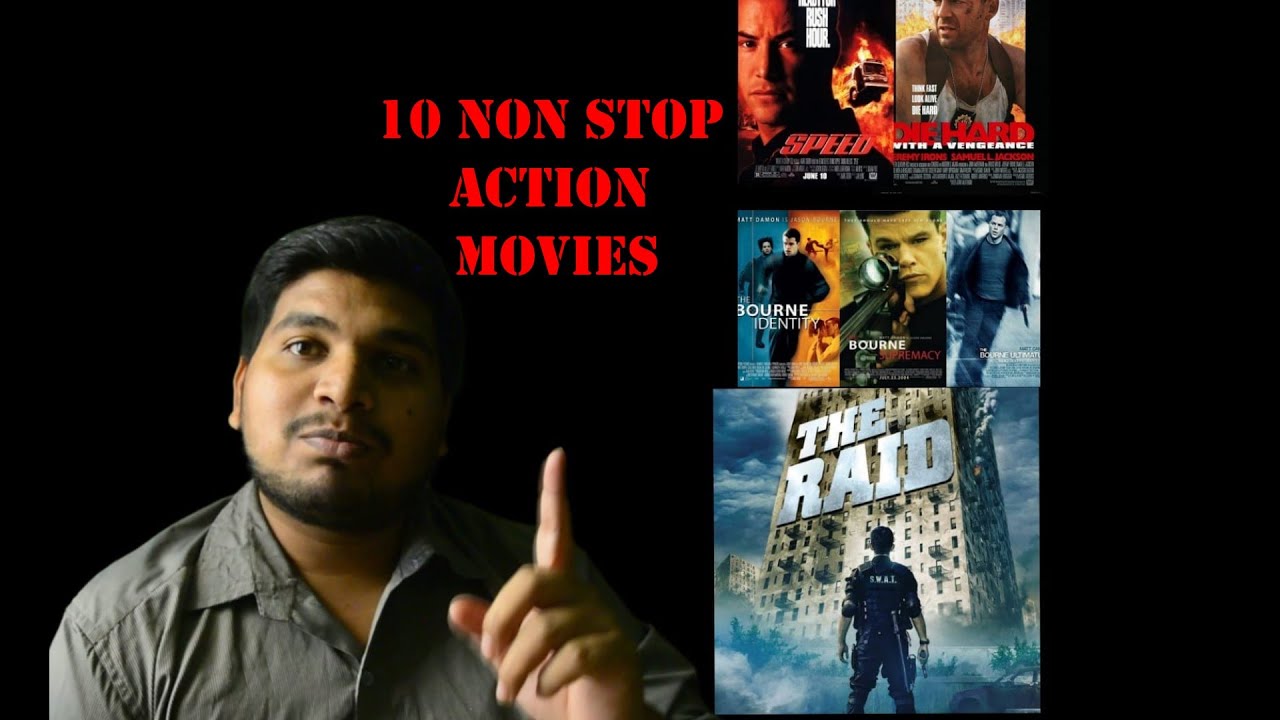 10 NON STOP ACTION MOVIES - YouTube