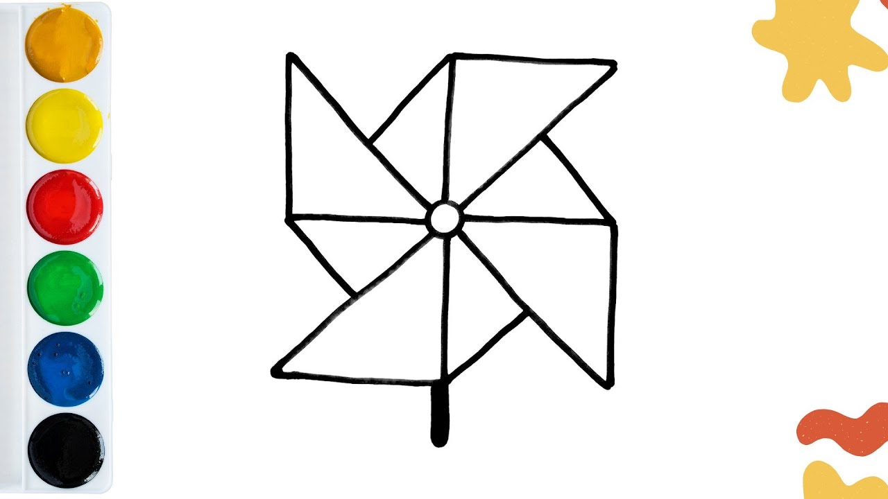 Unlock Your Creativity: Learn How to Draw a Stunning Pinwheel - YouTube