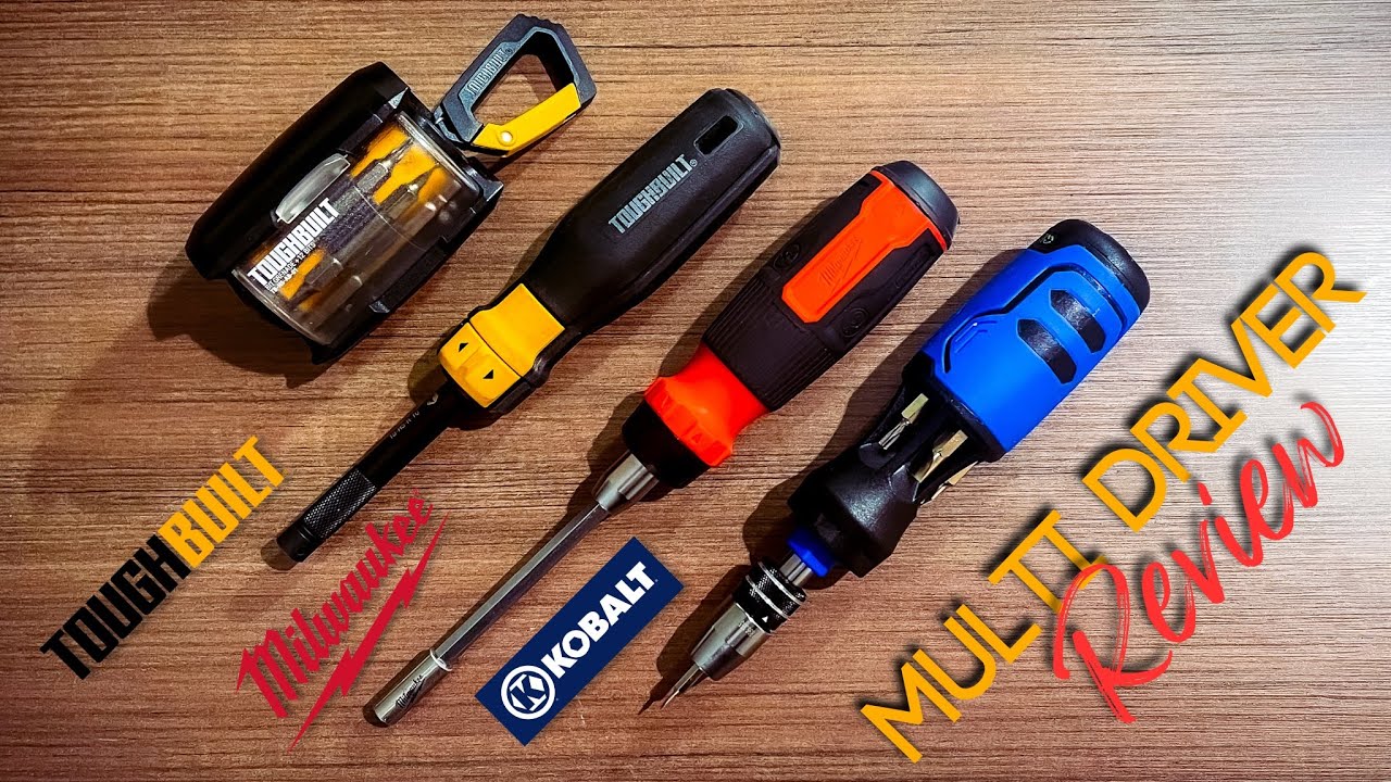 Ultimate Multi-Driver Review: ToughBuilt, Milwaukee, Kobalt Comparison ...