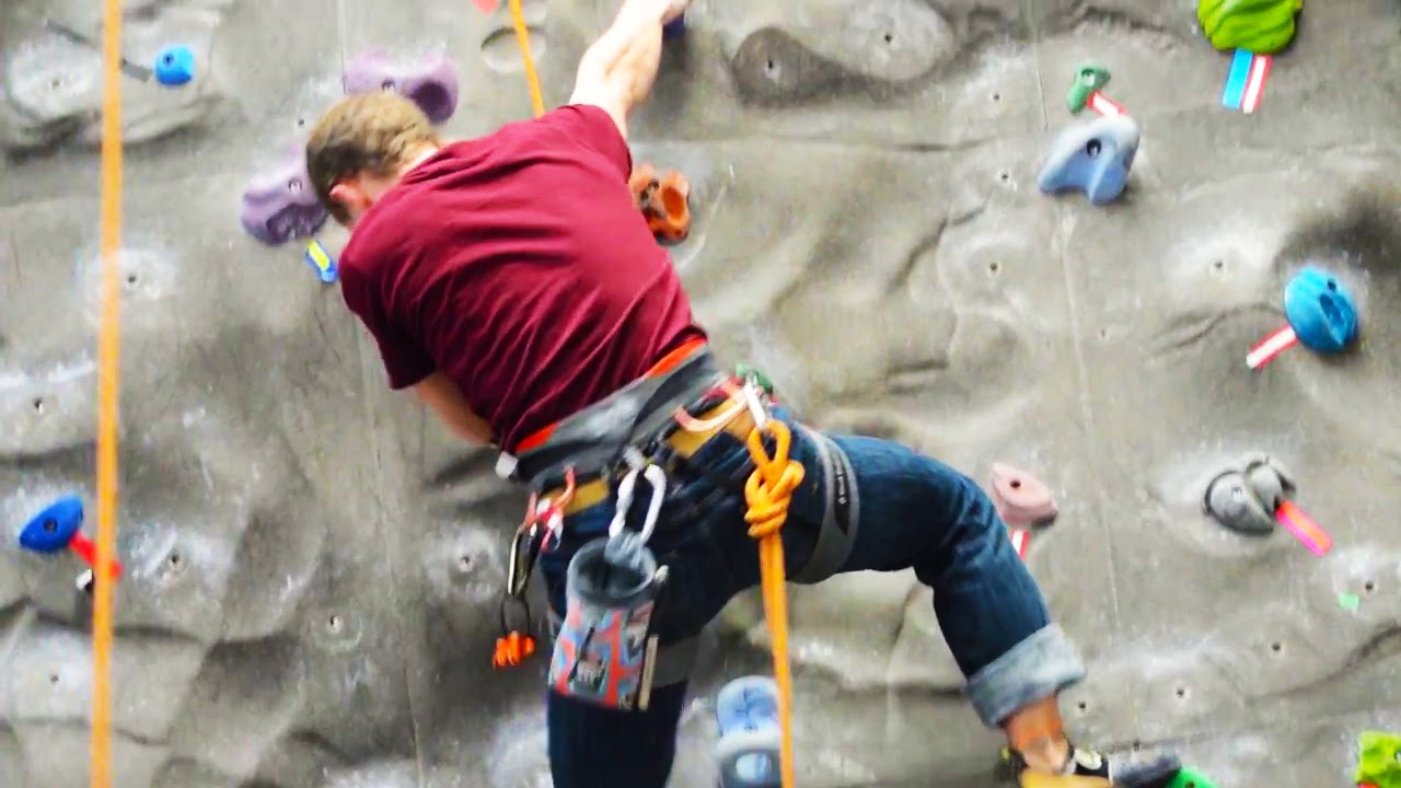 Intro to the EKU Climbing Wall - YouTube