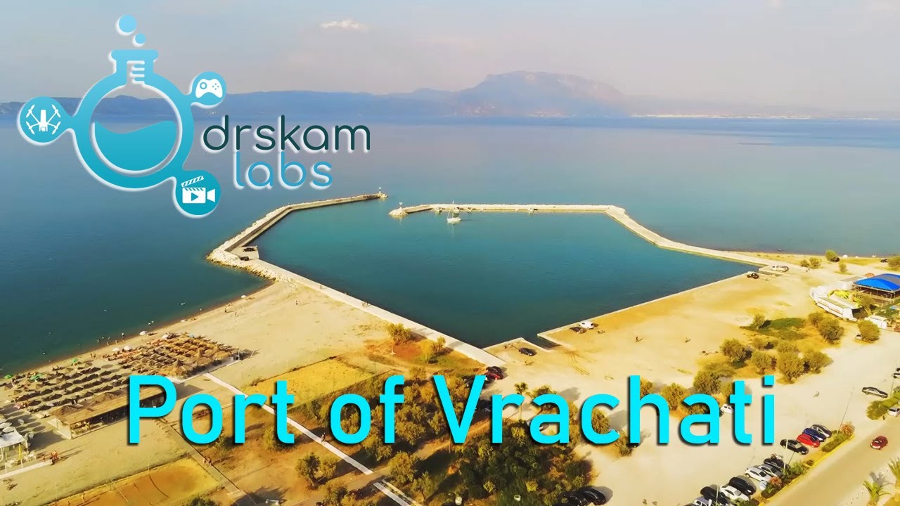 Vrachati Port (Λιμανάκι Βραχατίου) - YouTube