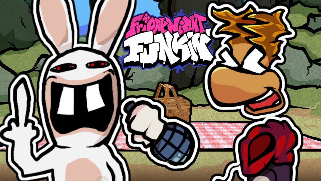 Rayman Vs Rabbids V1.5 | Friday Night Funkin' Mod Gameplay Showcase ...