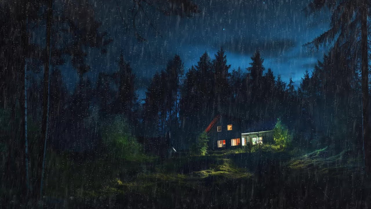 Rain In The Forest | Thunderstorm Sound In The Rainforest Helps To ...