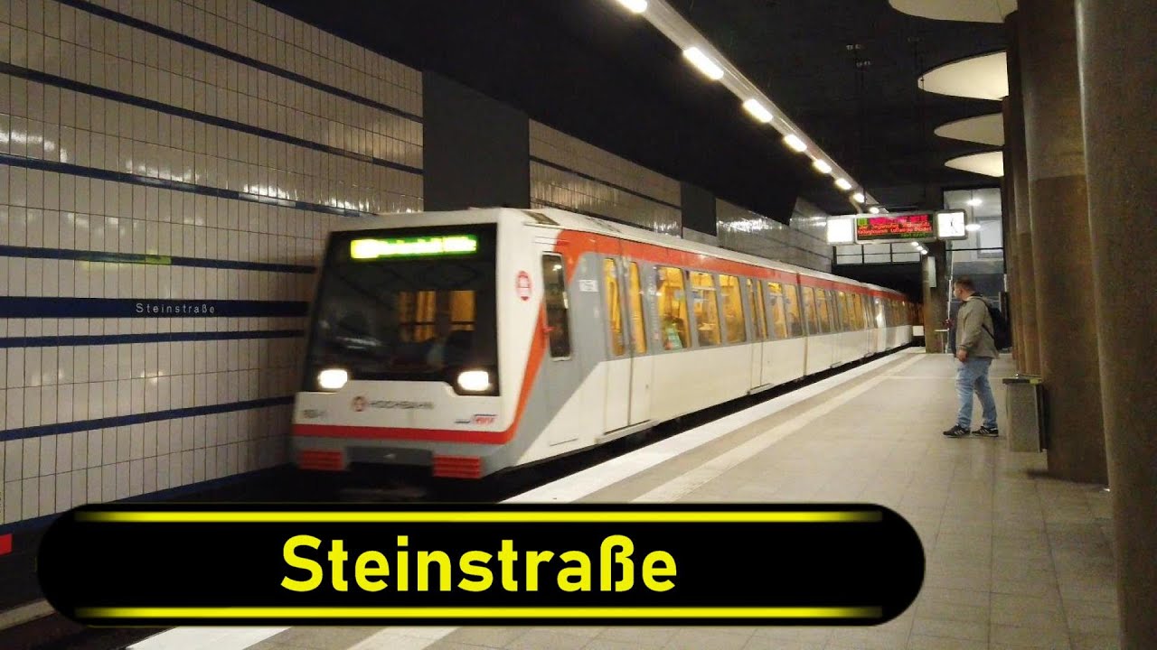 U-Bahn Station Steinstraße - Hamburg 🇩🇪 - Walkthrough 🚶 - YouTube
