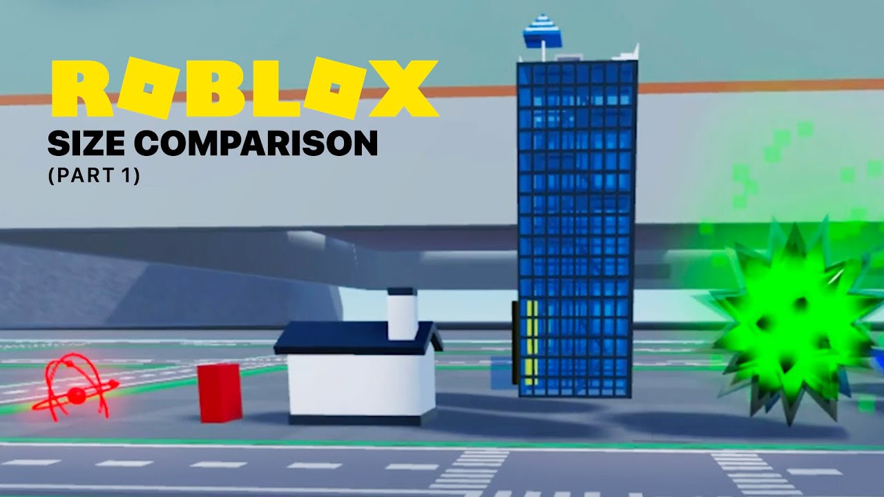 Roblox Universe Size Comparison pt 1 - YouTube