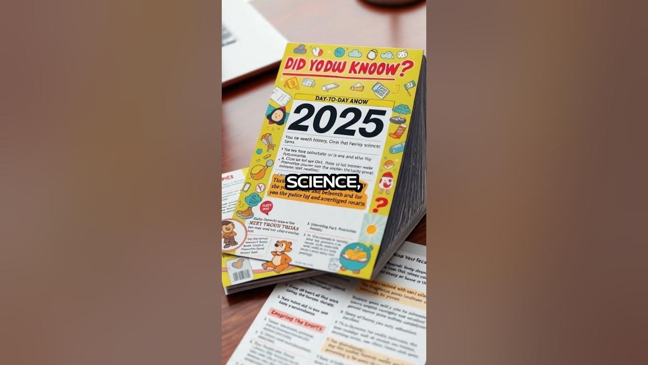 Discover 2025's Most Intriguing Daily Trivia Calendar! - YouTube