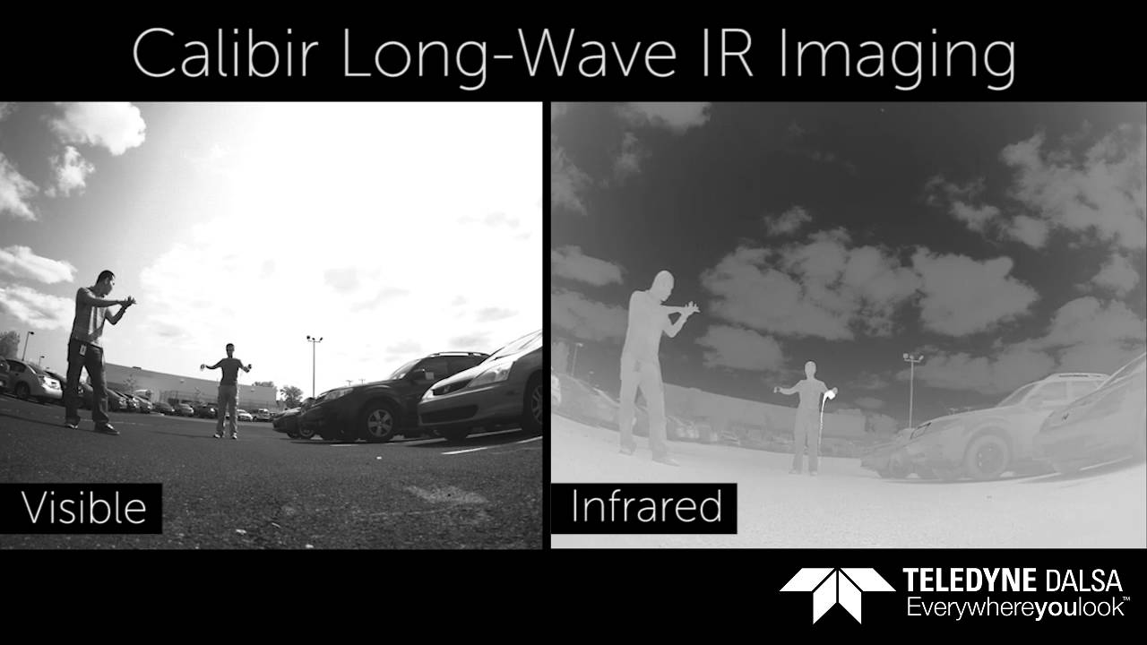 IR-VIS side by side - YouTube
