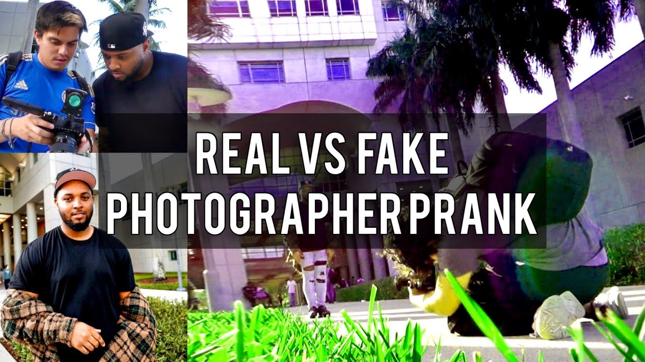 Fake Photographer Prank - YouTube