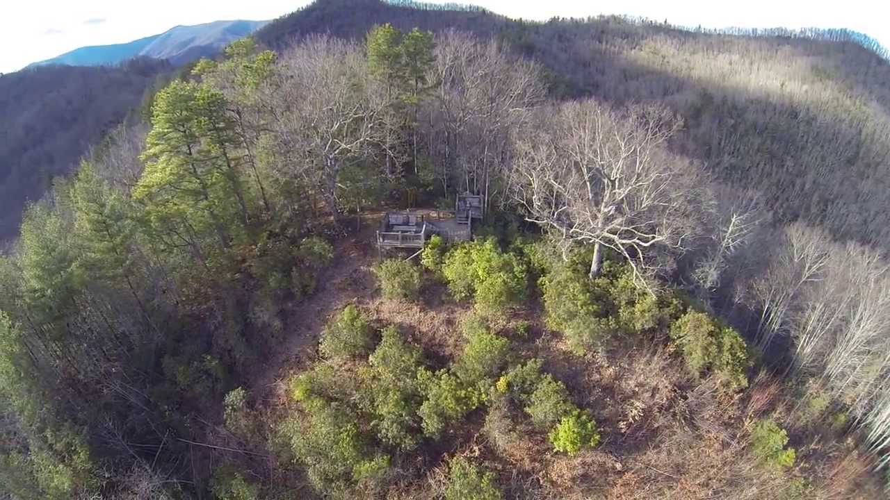 Sunrise Point at Snowbird Lodge in Robbinsville, NC - Drone Footage ...