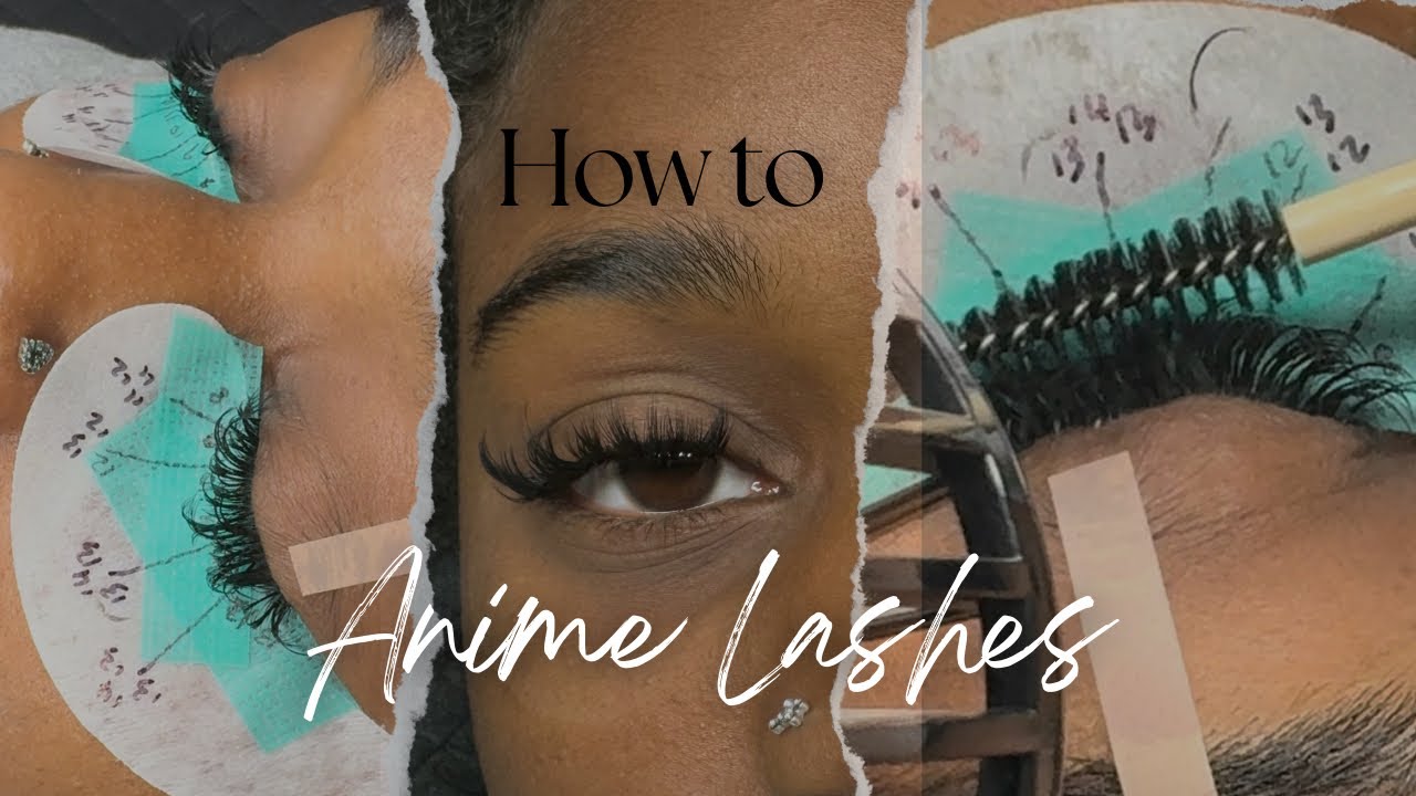 HOW TO DO ANIME LASH EXTENSIONS (LASH MAPPING INCLUDED) - YouTube