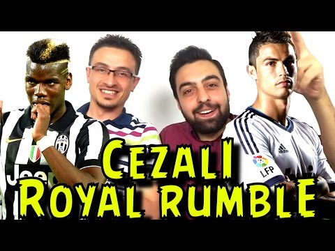 Futbolcularla ROYAL RUMBLE Dayımızla | WWE 2K16