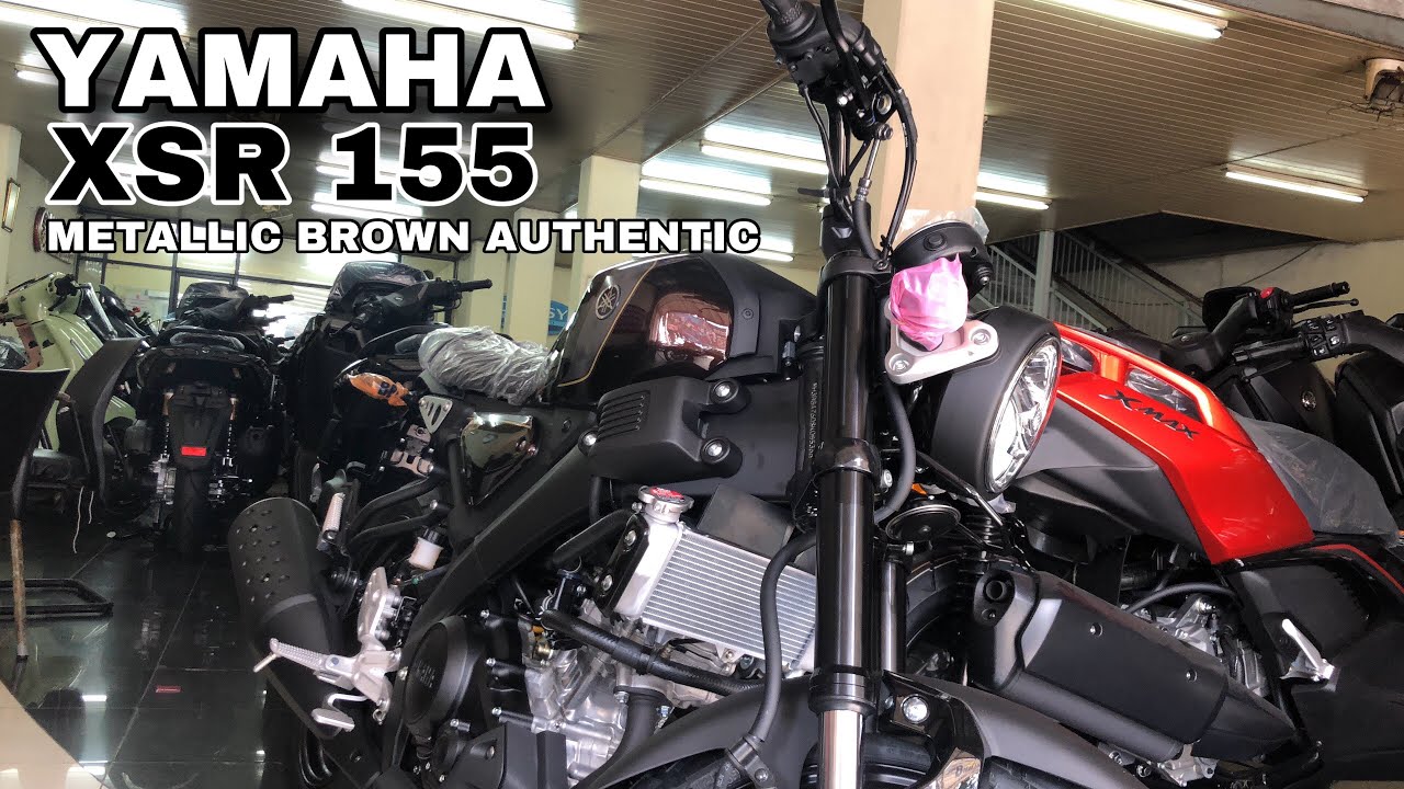 YAMAHA XSR 155 WARNA METALLIC BROWN AUTHENTIC 39 JUTA AN ‼️ - YouTube