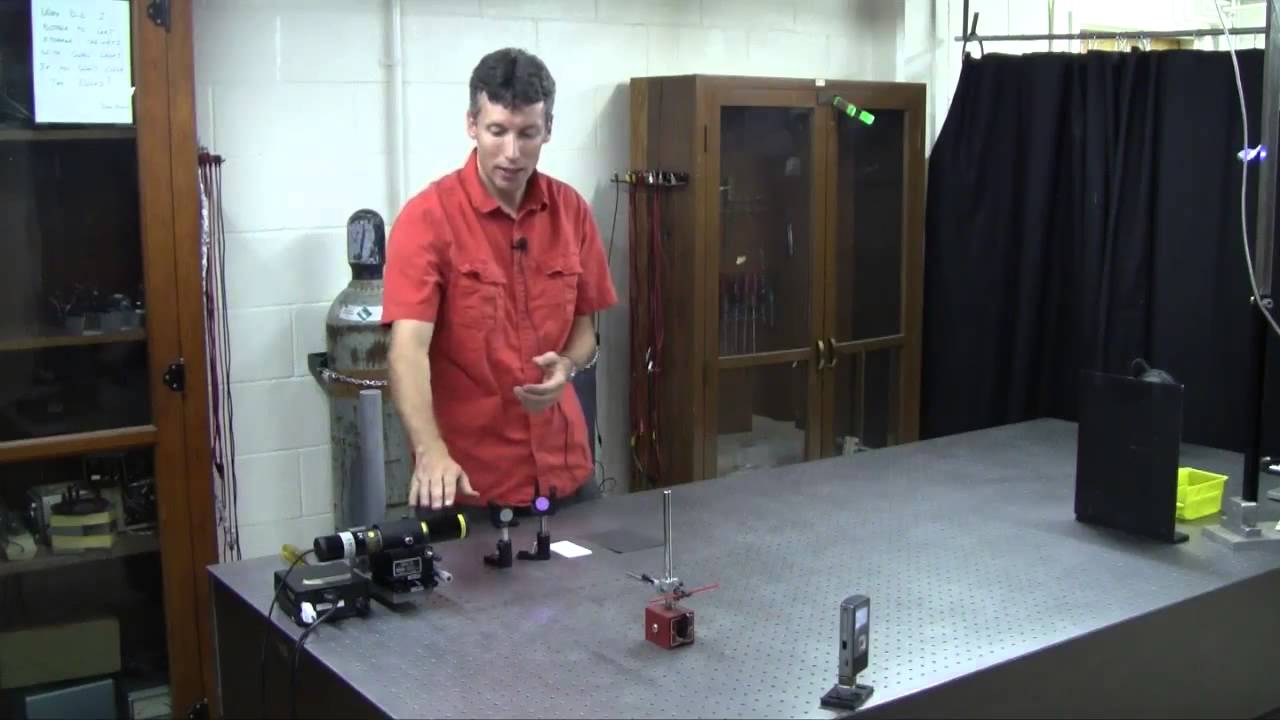 Optical Beam Alignment SAMPLE - YouTube