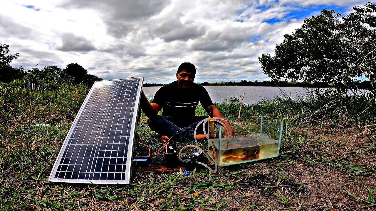 KIT SOLAR COM BOMBA IDEAL PARA QUALQUER LUGAR - YouTube