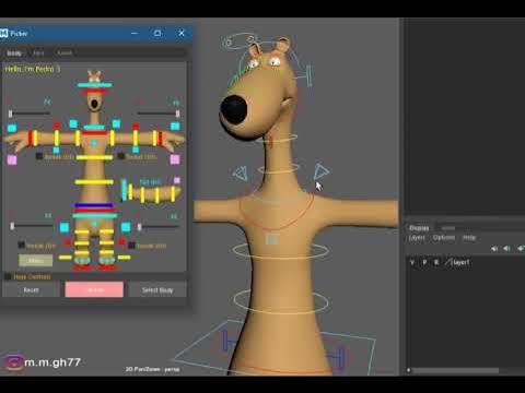 Rig Picker (scripting with python) - YouTube