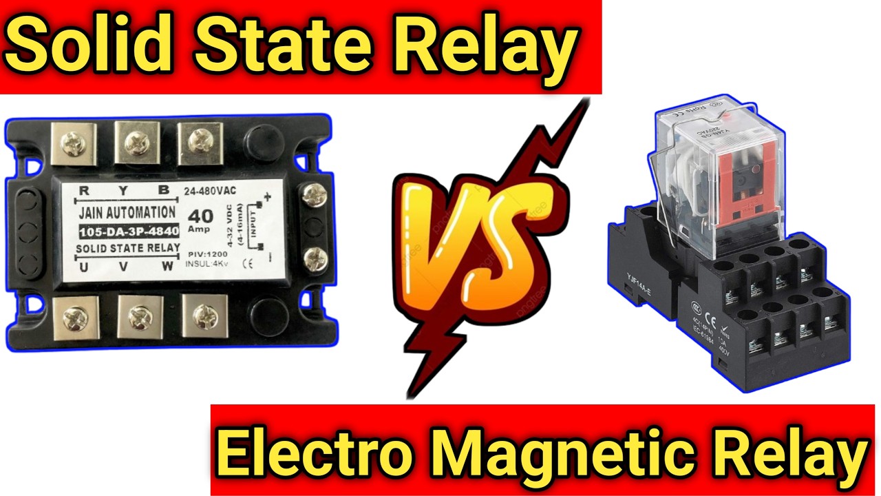 Difference Between SSR and Magnetic Relay ? #gufranelectric - YouTube