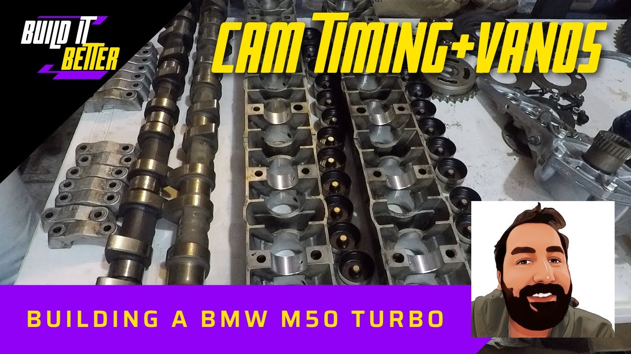 HOW TO BUILD A BMW M50 M52 ENGINE TURBO 4 of 4 Timing - YouTube