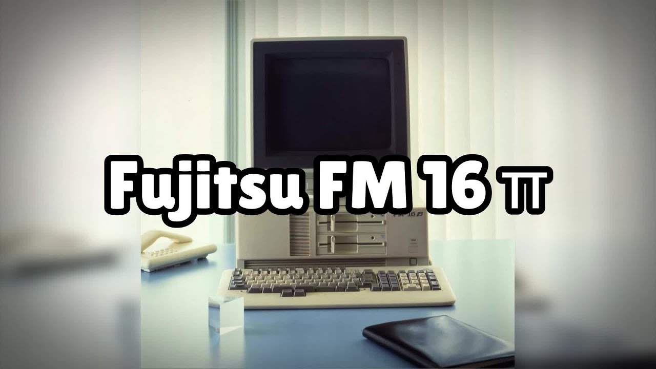 Photos of the Fujitsu FM 16 Pi | Not A Review! - YouTube