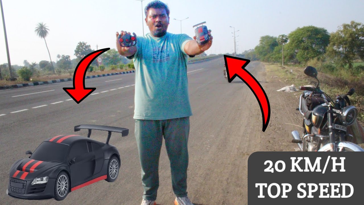 Remote Control (Car) Highway Racing test 20kmh top speed! - YouTube