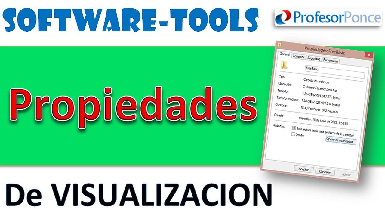 SO Cambiar Propiedades Avanzadas de Visualizacion en GUI - YouTube