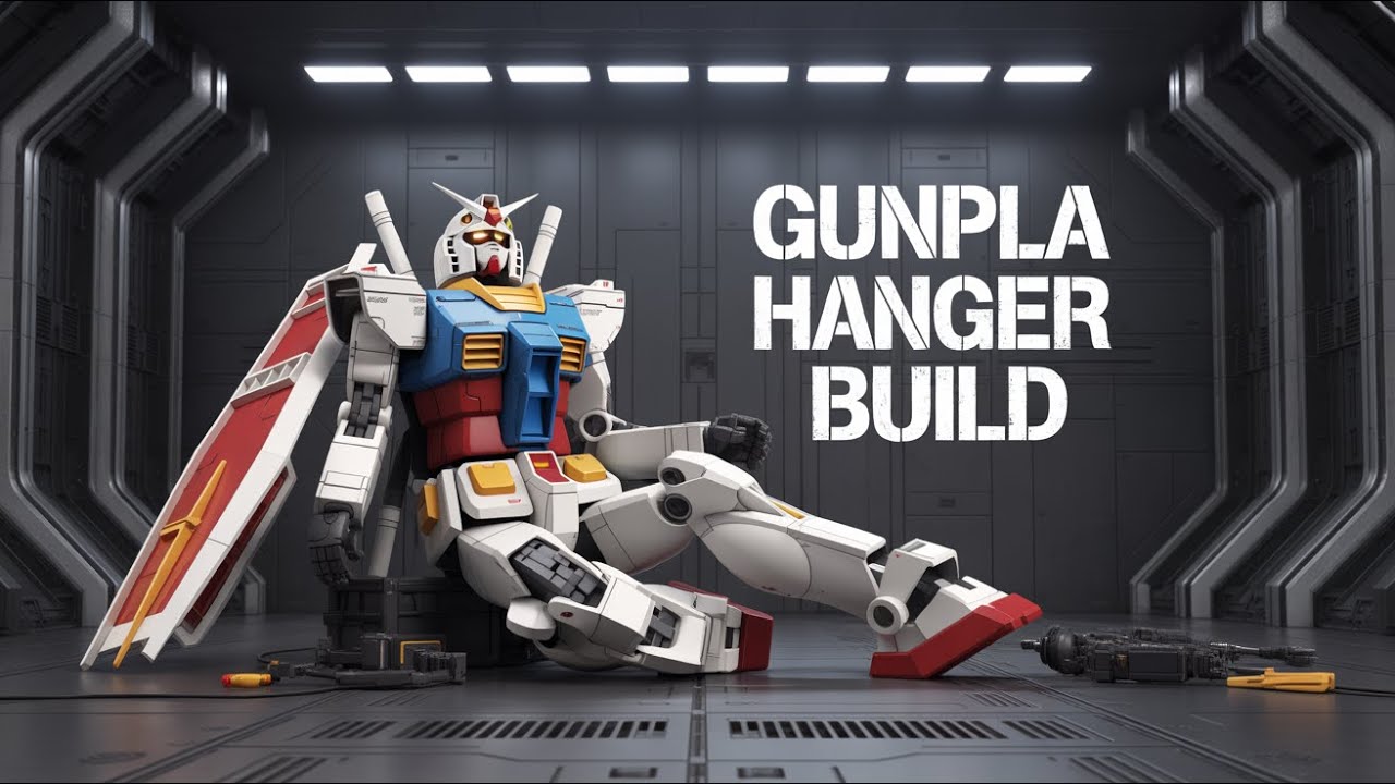 Building a 3D Printed Modular Gunpla Hangar - YouTube