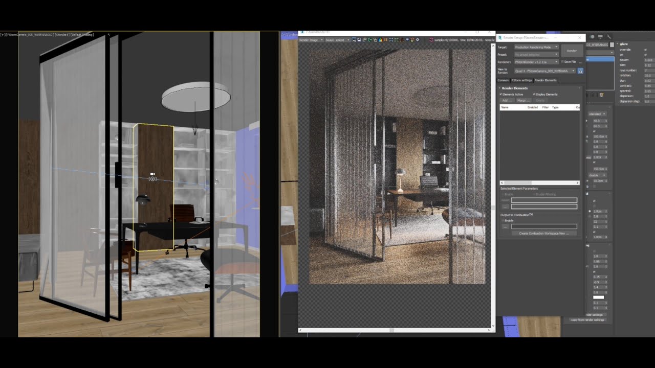 Interior Lighting Workflow In Fstorm Render And 3ds Max Youtube