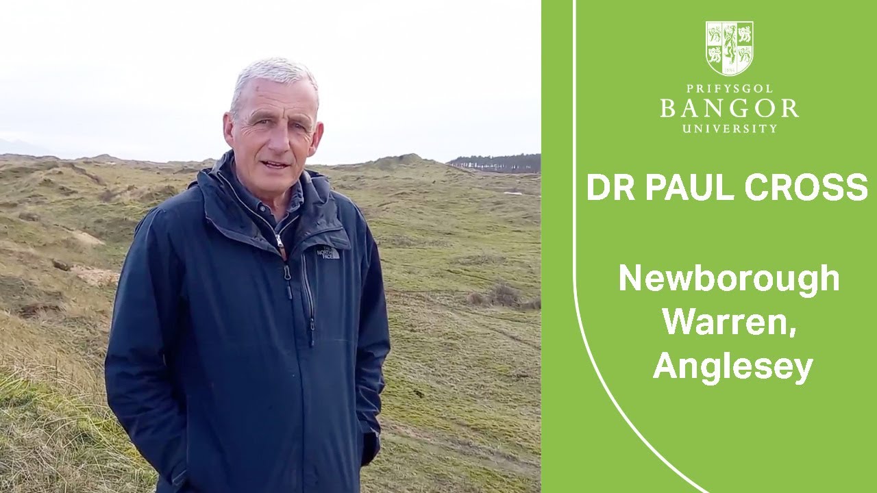 Dr Paul Cross at Newborough Warren on Anglesey - YouTube
