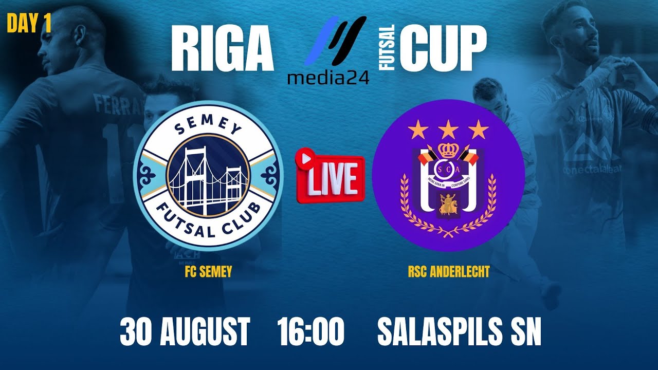 SEMEY FC - RSC ANDERLECHT 30.08.2024 16.00 LIVE! - YouTube