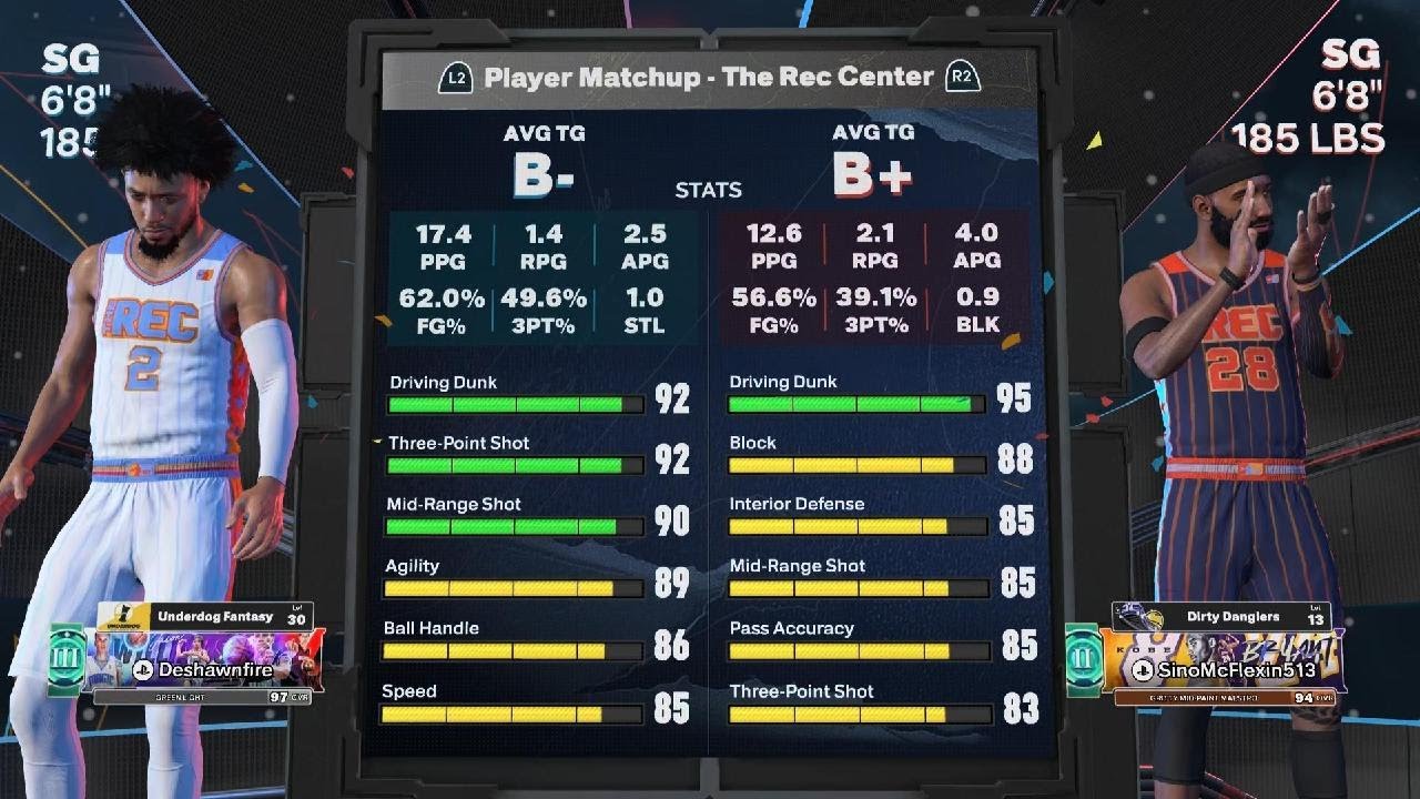 Carry job in the rec *clutch moments* 2K26 - YouTube