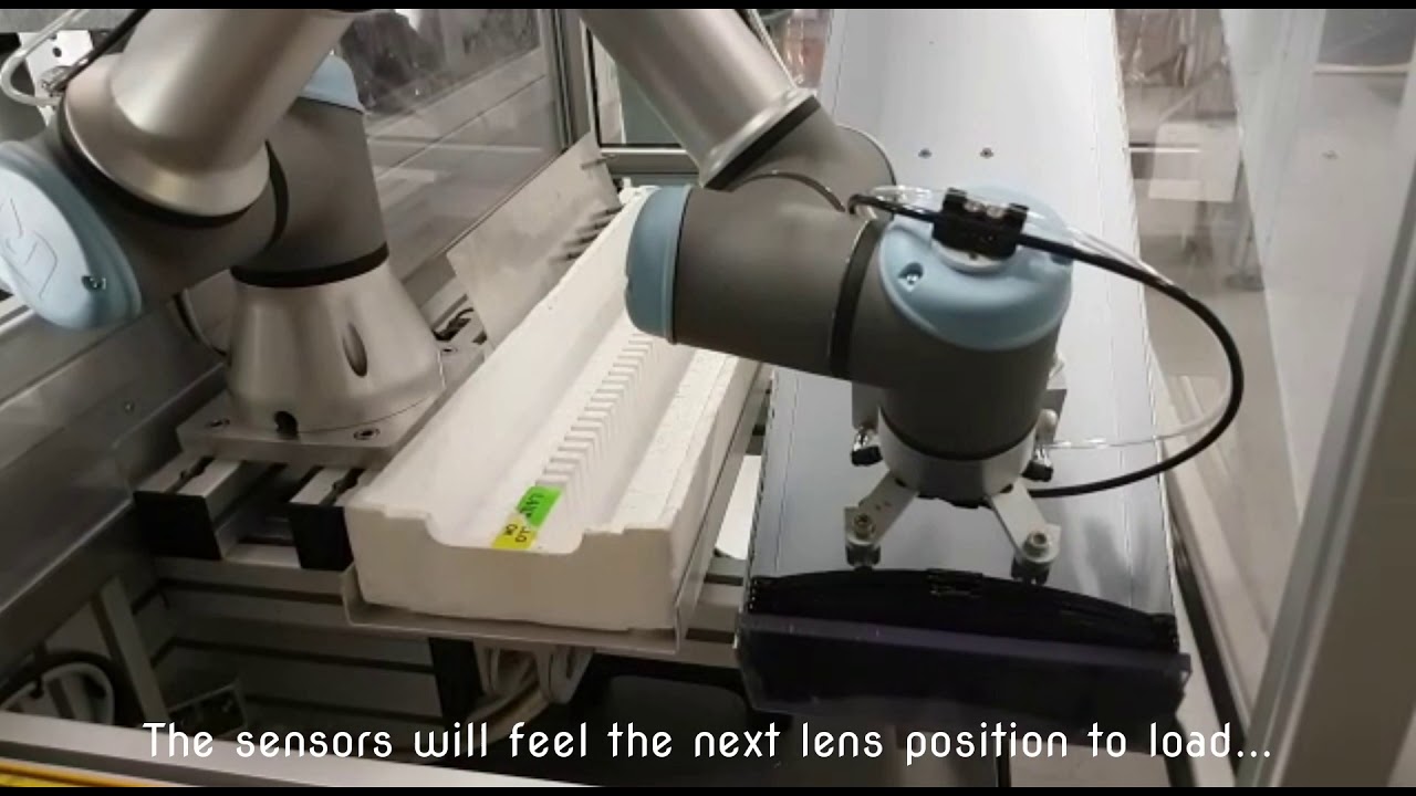 faro F35 Lens with robotic arm - YouTube