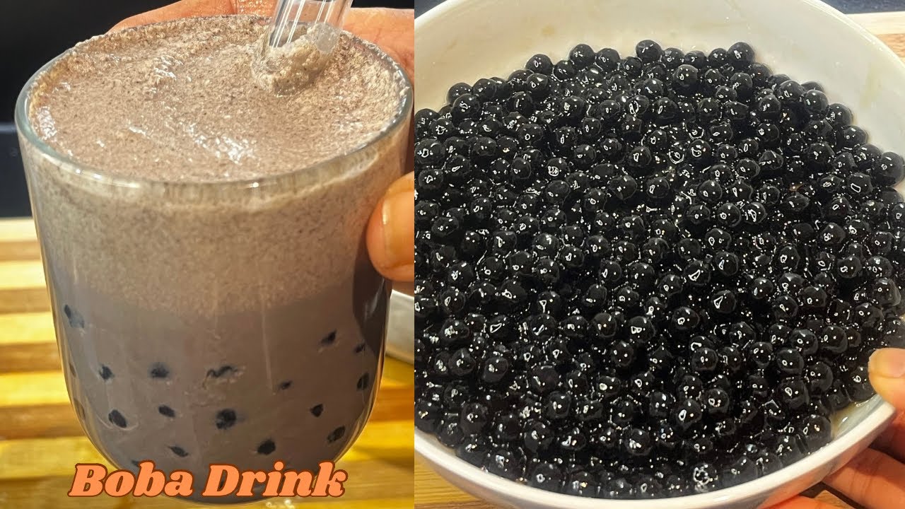 Cookie & Cream Boba Drink | Boba Milk Recipe | Oreo Boba Drink Recipe ...