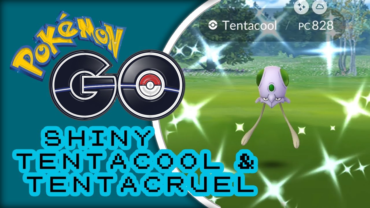 Tentacool & Tentacruel shiny | Pokémon GO - YouTube