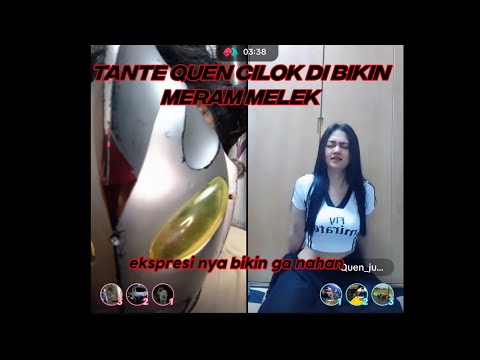 Live hiburan tik tok ‼️Queen colok colok sampe lemes