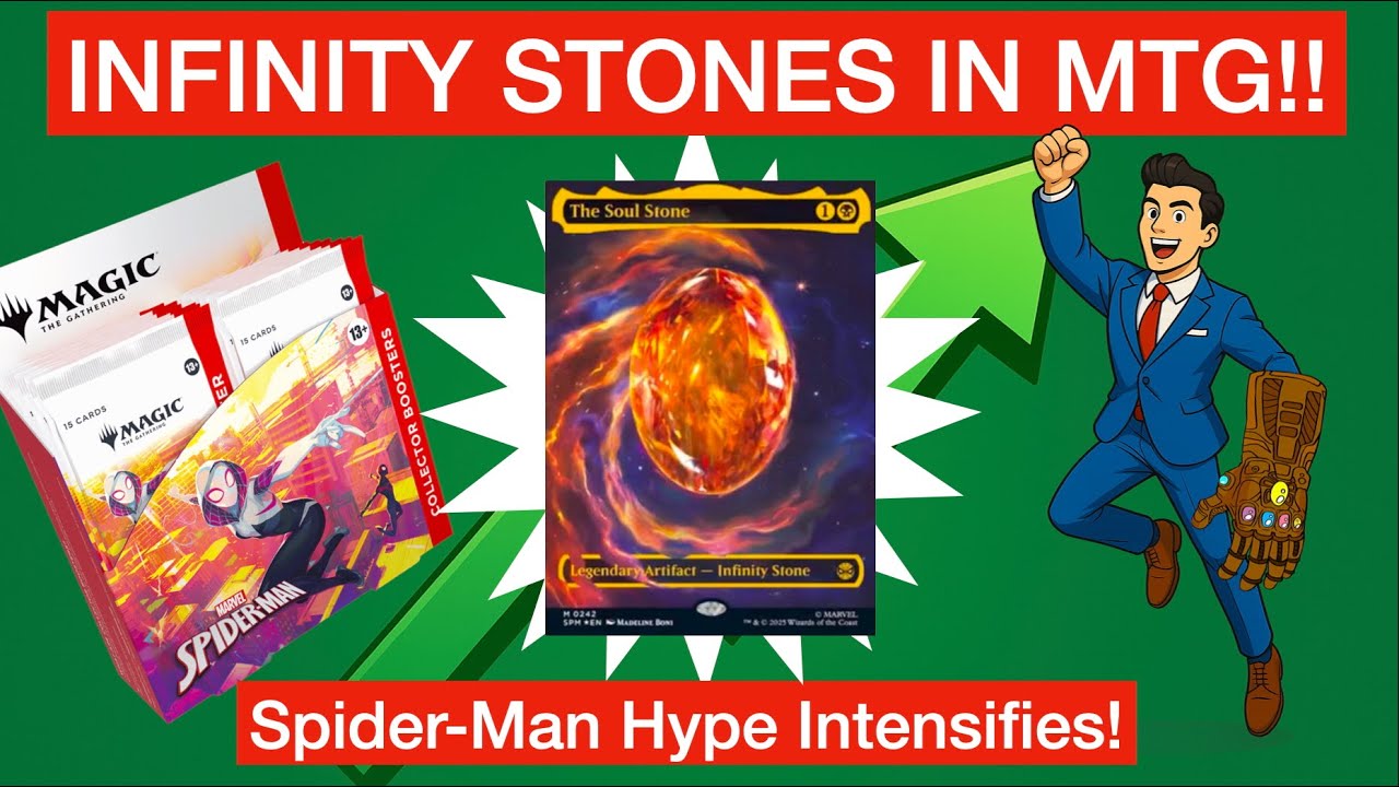 MTG Spider-Man Brings Infinity Stone #1 to Magic!! This set is about to ...
